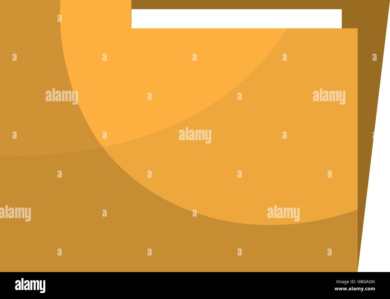 Information folder isolated flat icon Stock Vector Image & Art - Alamy