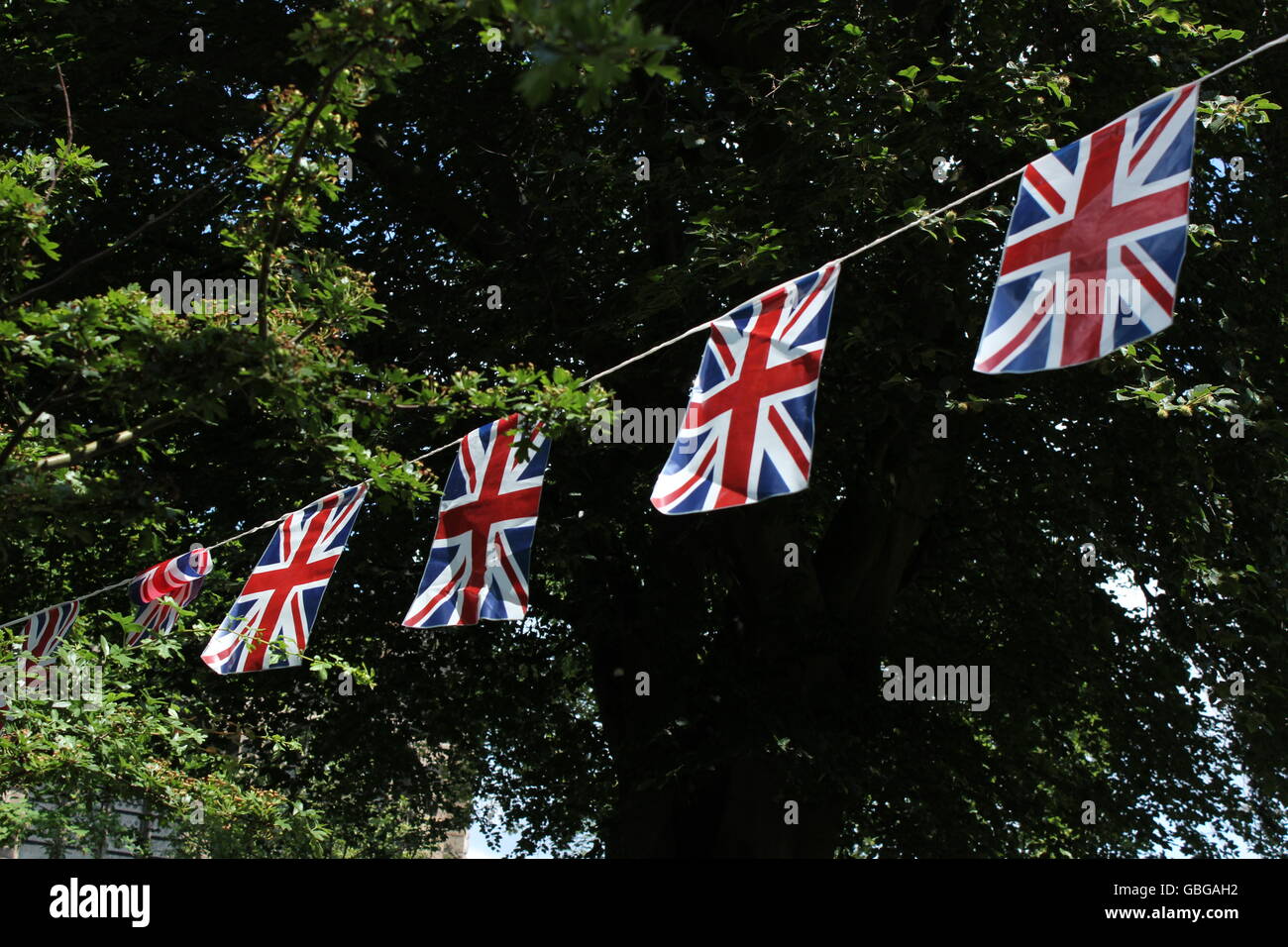 British flowers flag red hi-res stock photography and images - Alamy