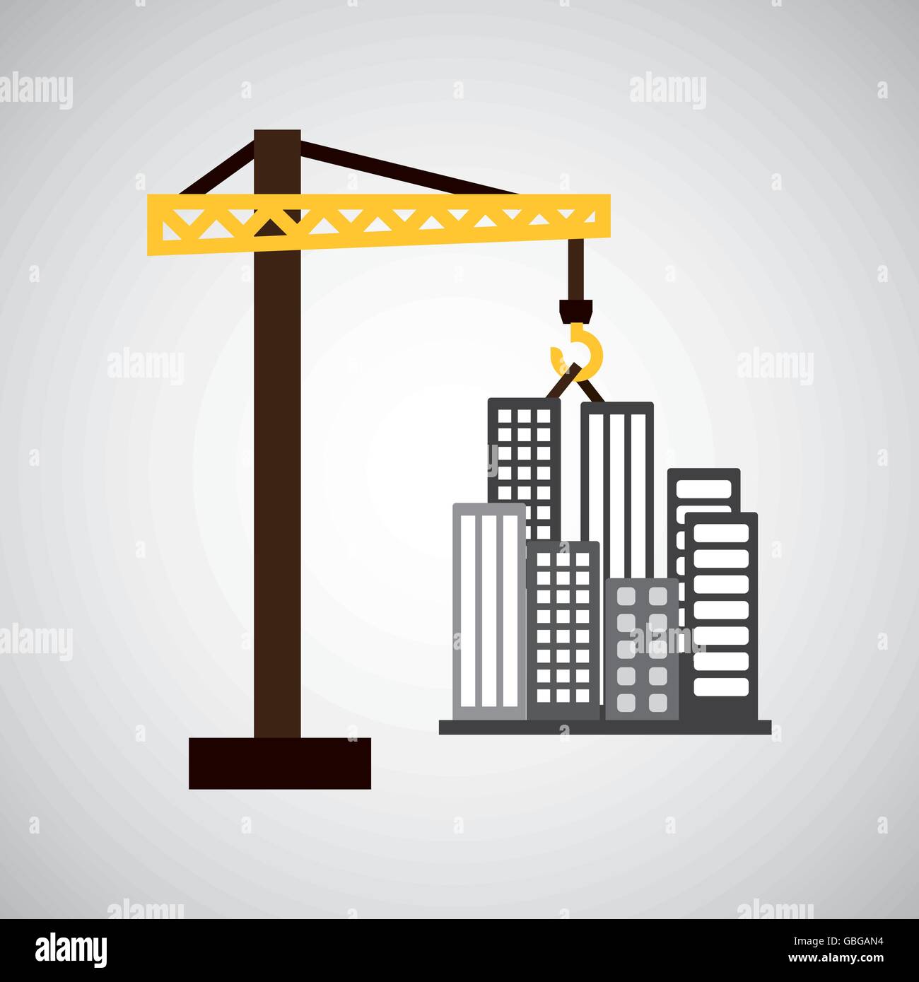 industry construction icon Stock Vector Image & Art - Alamy