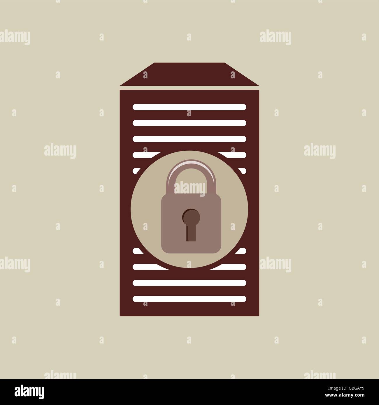 Secuity System Icon Stock Vector Image And Art Alamy 