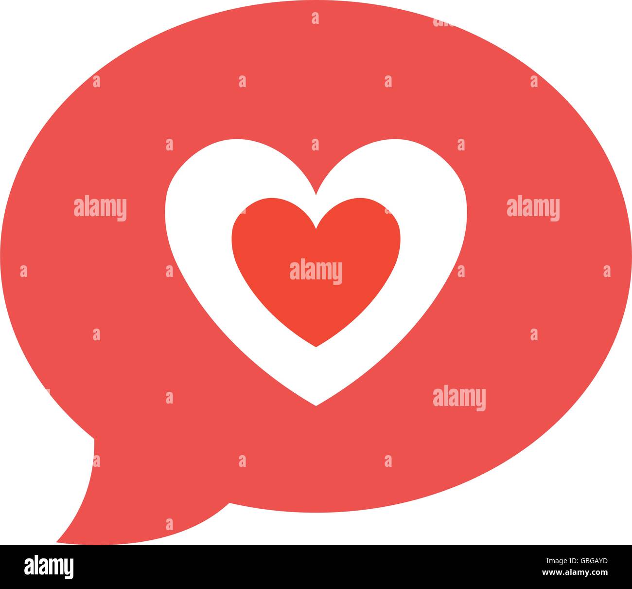 Love and feelings theme design, vector illustration Stock Vector Image ...