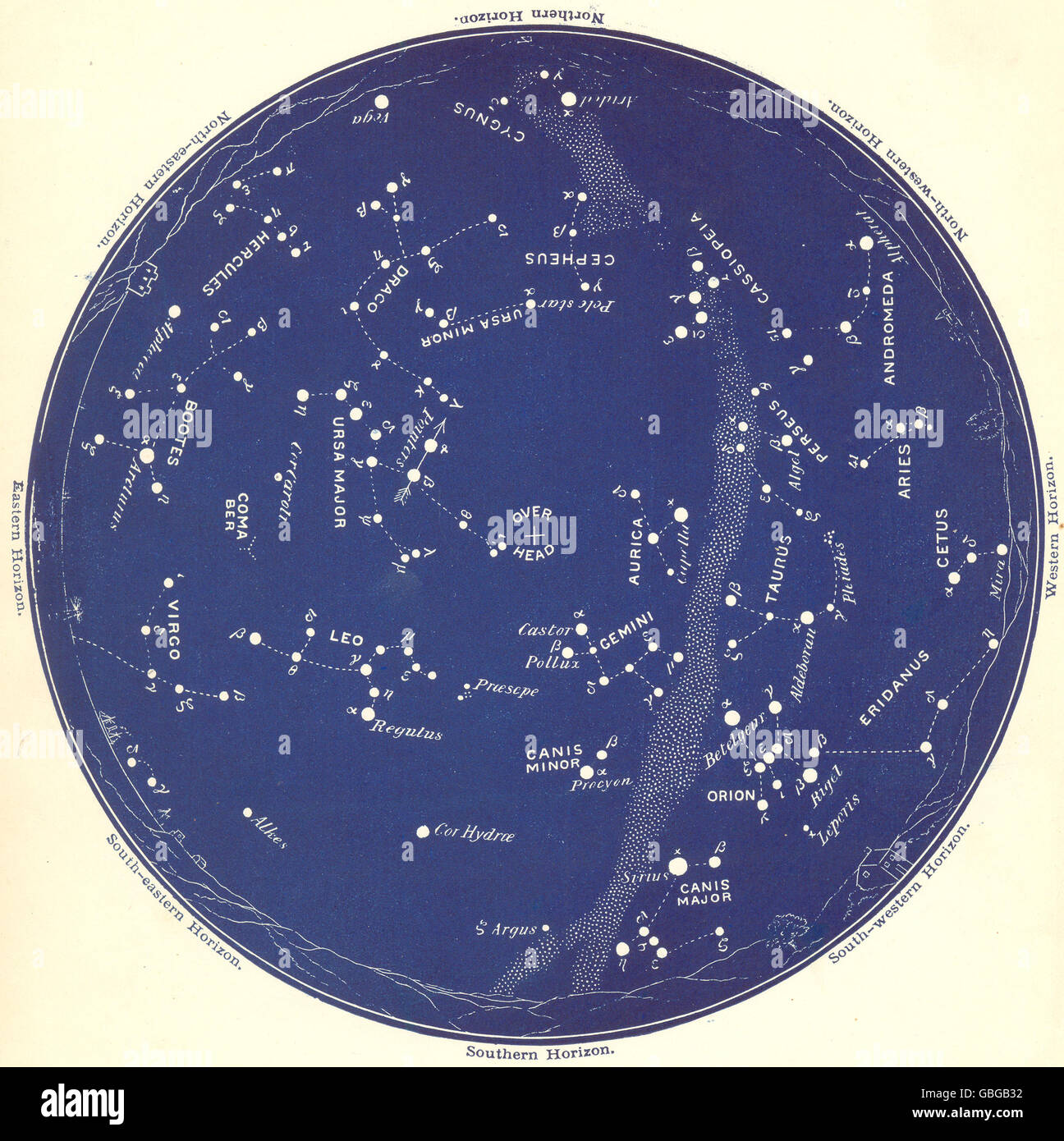 13 star map hi-res stock photography and images - Alamy