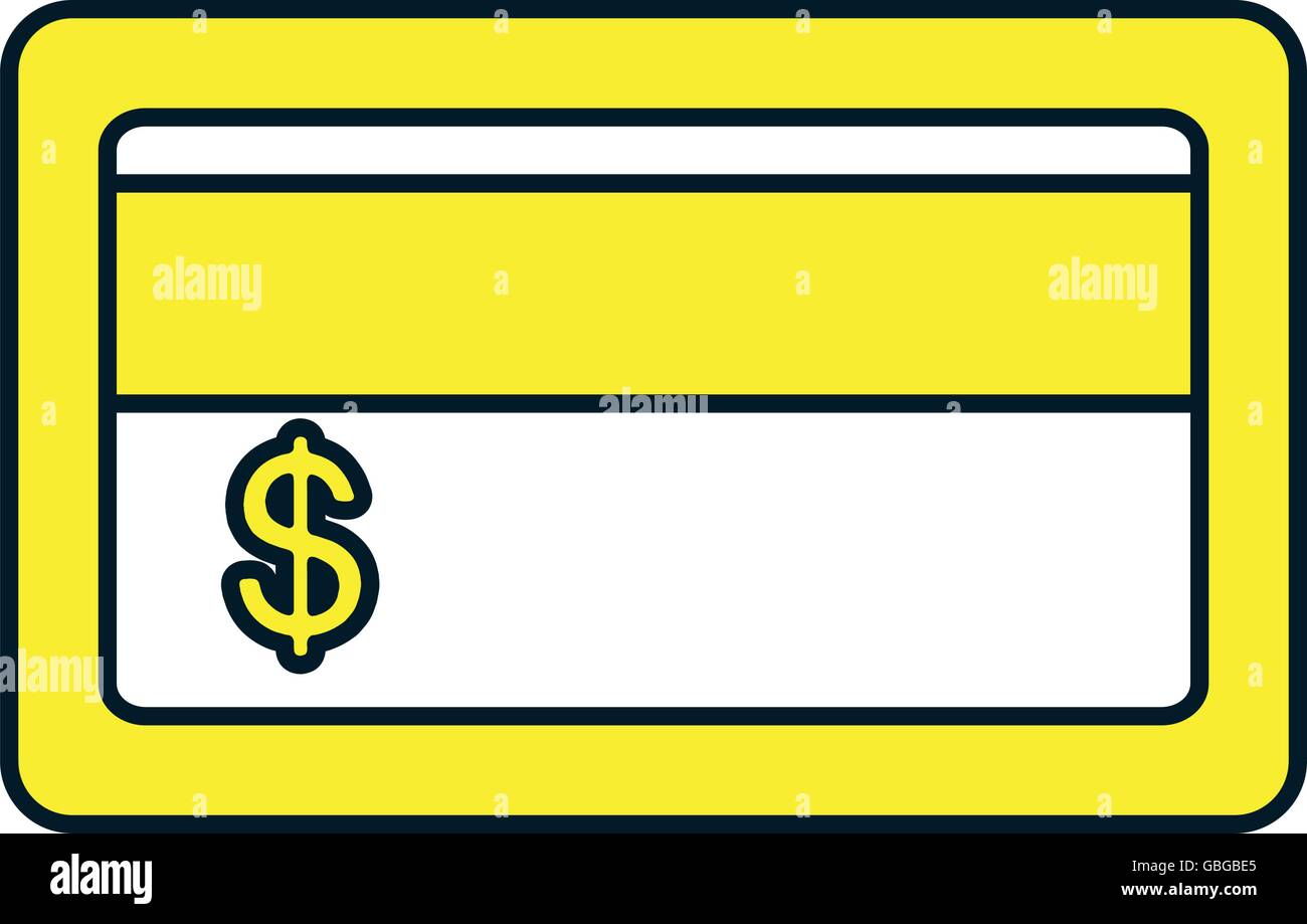 Plastic money isolated flat icon Stock Vector Image & Art - Alamy