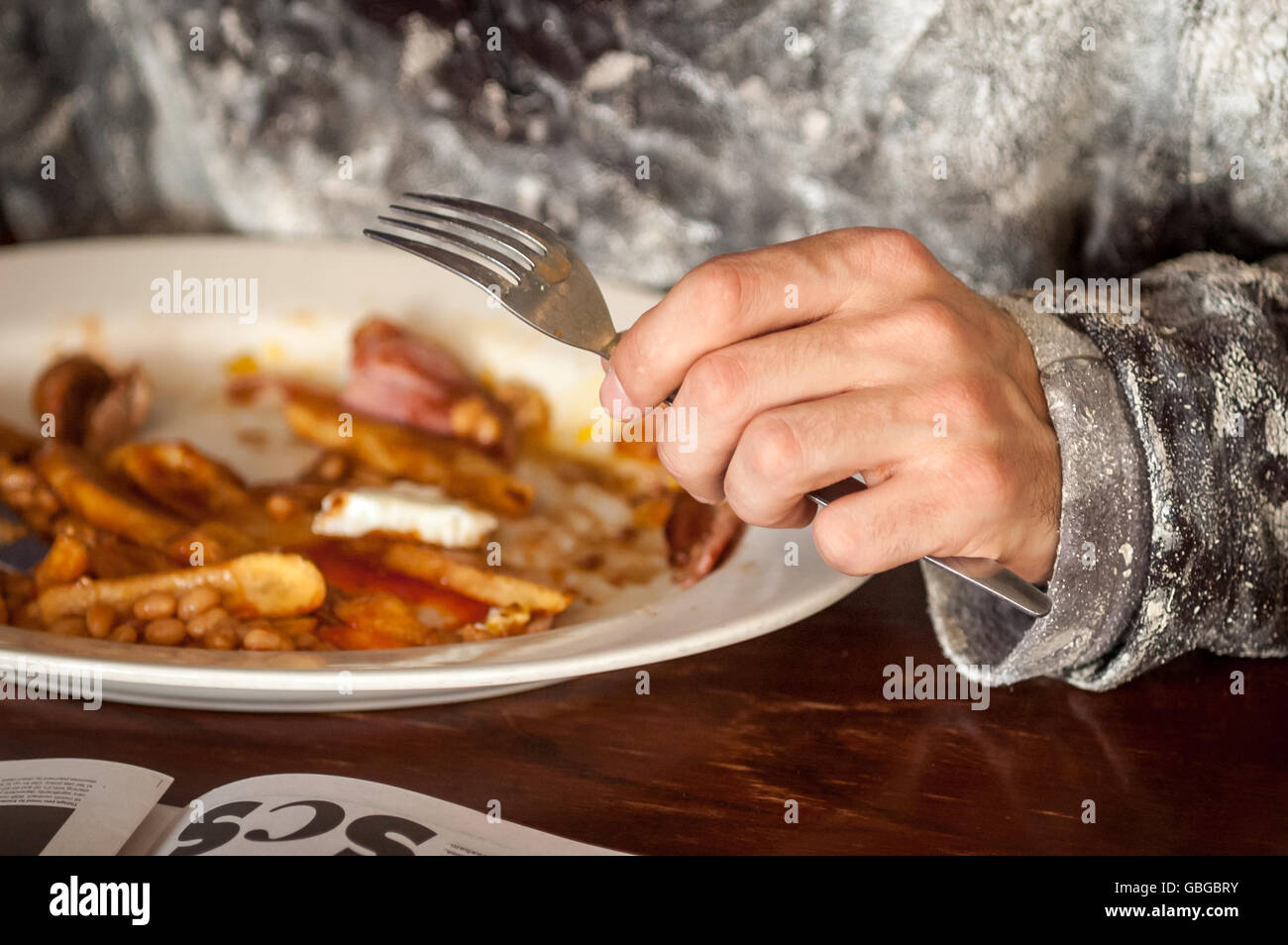 Greasy spoon breakfast hi-res stock photography and images - Alamy