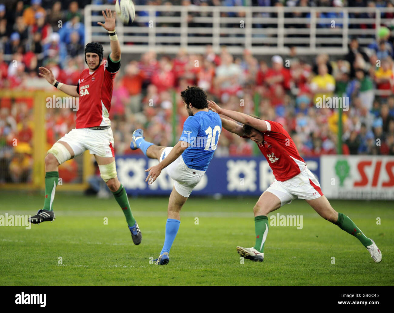 Rugby Union - RBS 6 Nations - Italy v Wales - Stadio Flaminio Stock ...