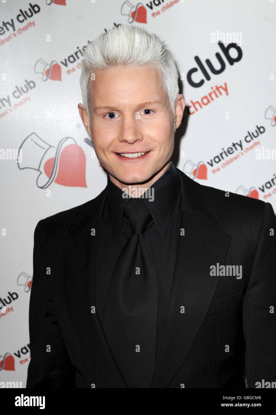 Rhydian Roberts arrives for the Variety Club Annual Dinner and Ball at ...