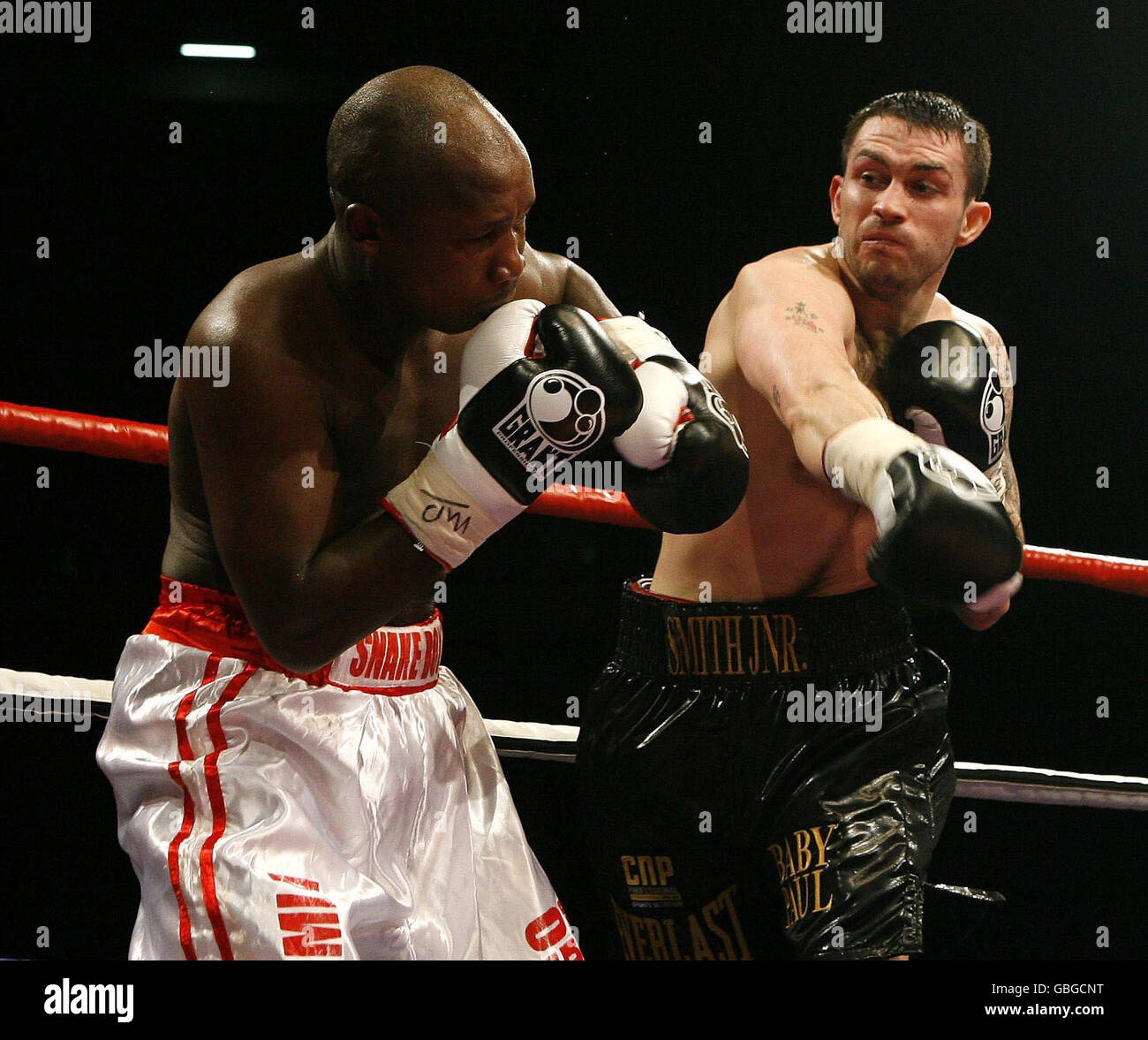 Boxing English Super Middleweight Title High Resolution Stock ...