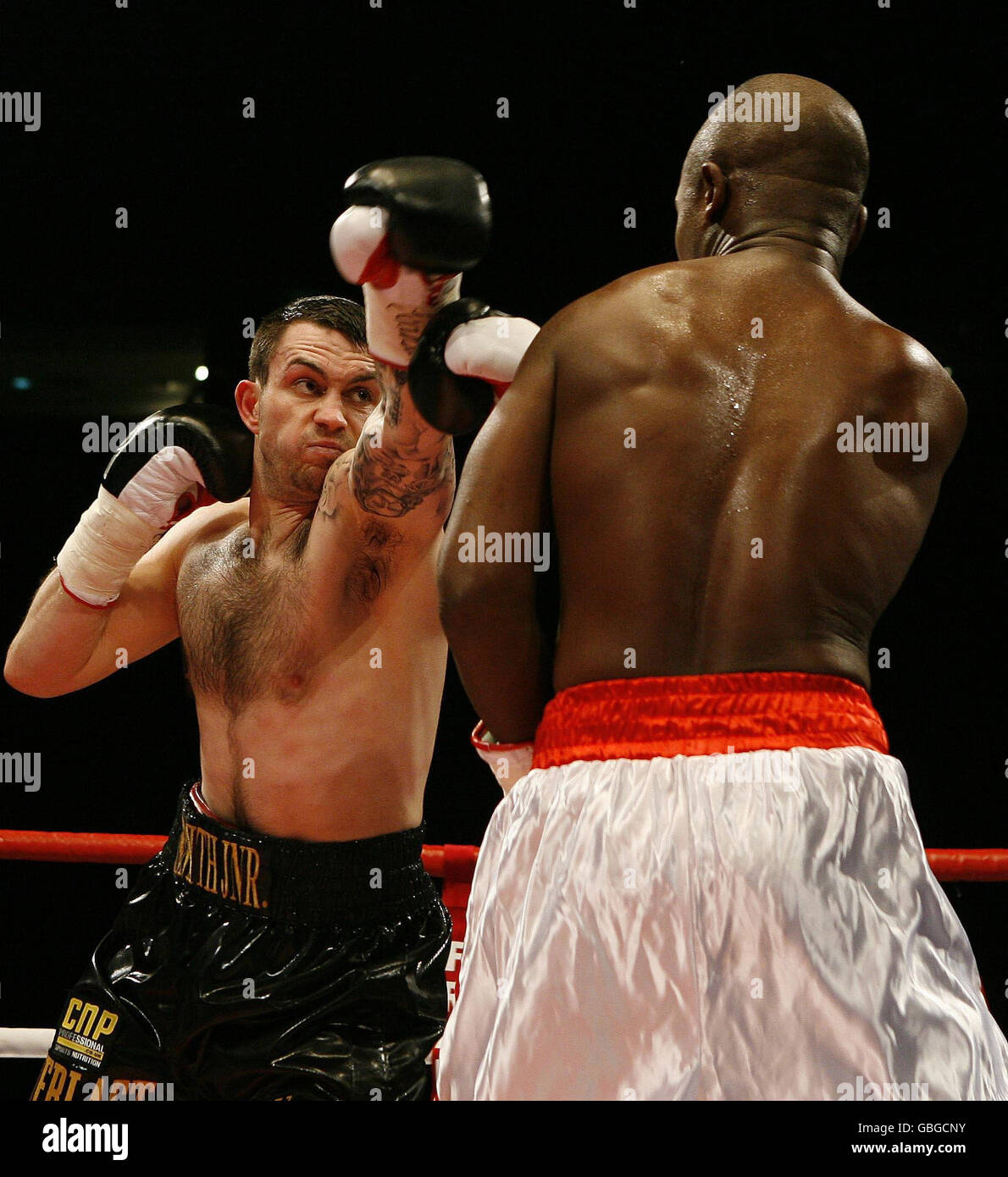 Boxing English Super Middleweight Title High Resolution Stock ...