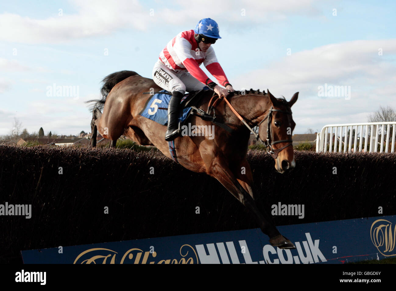 Horse Racing - Hereford Racecourse Stock Photo - Alamy
