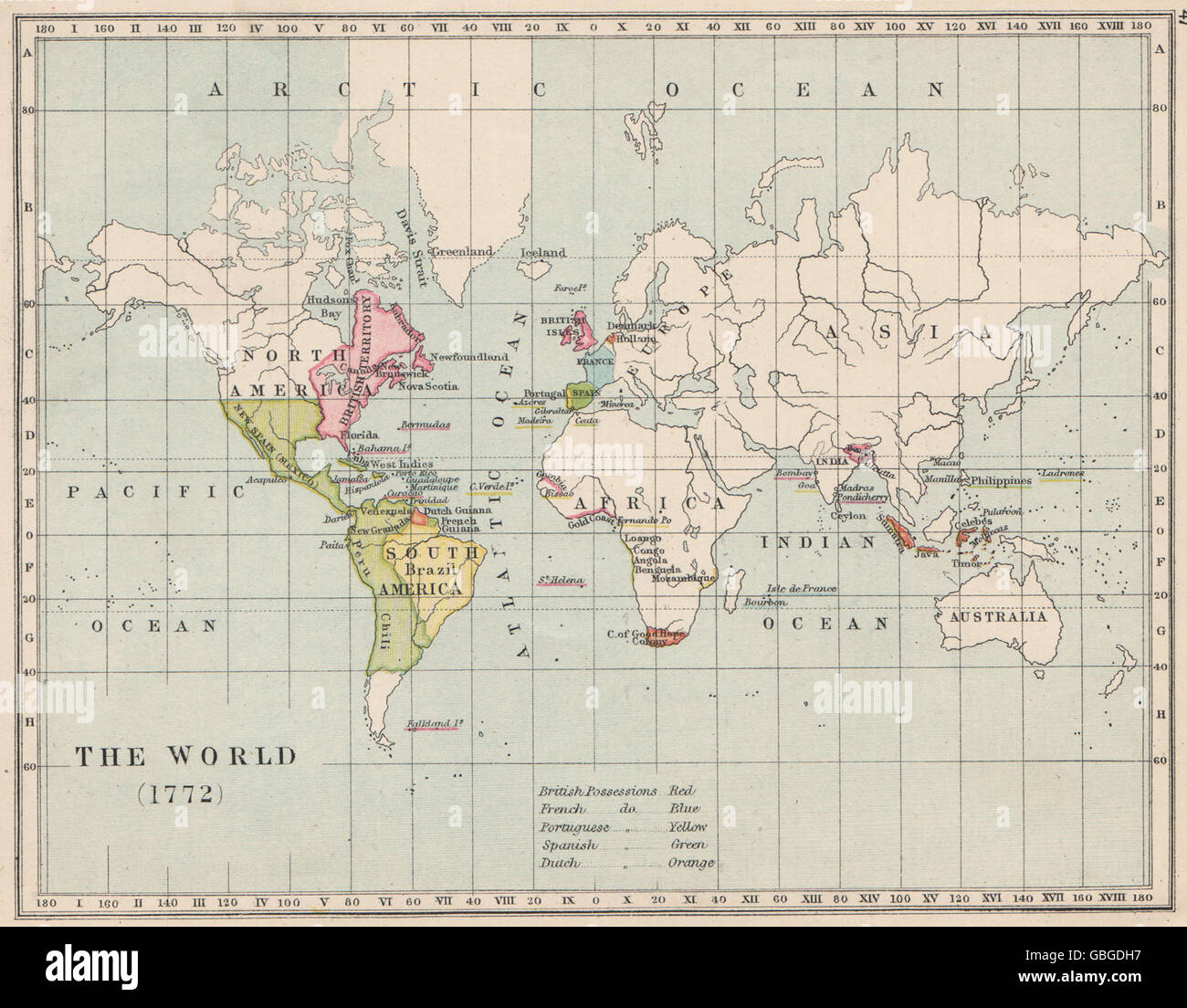 British spanish history hi-res stock photography and images - Alamy