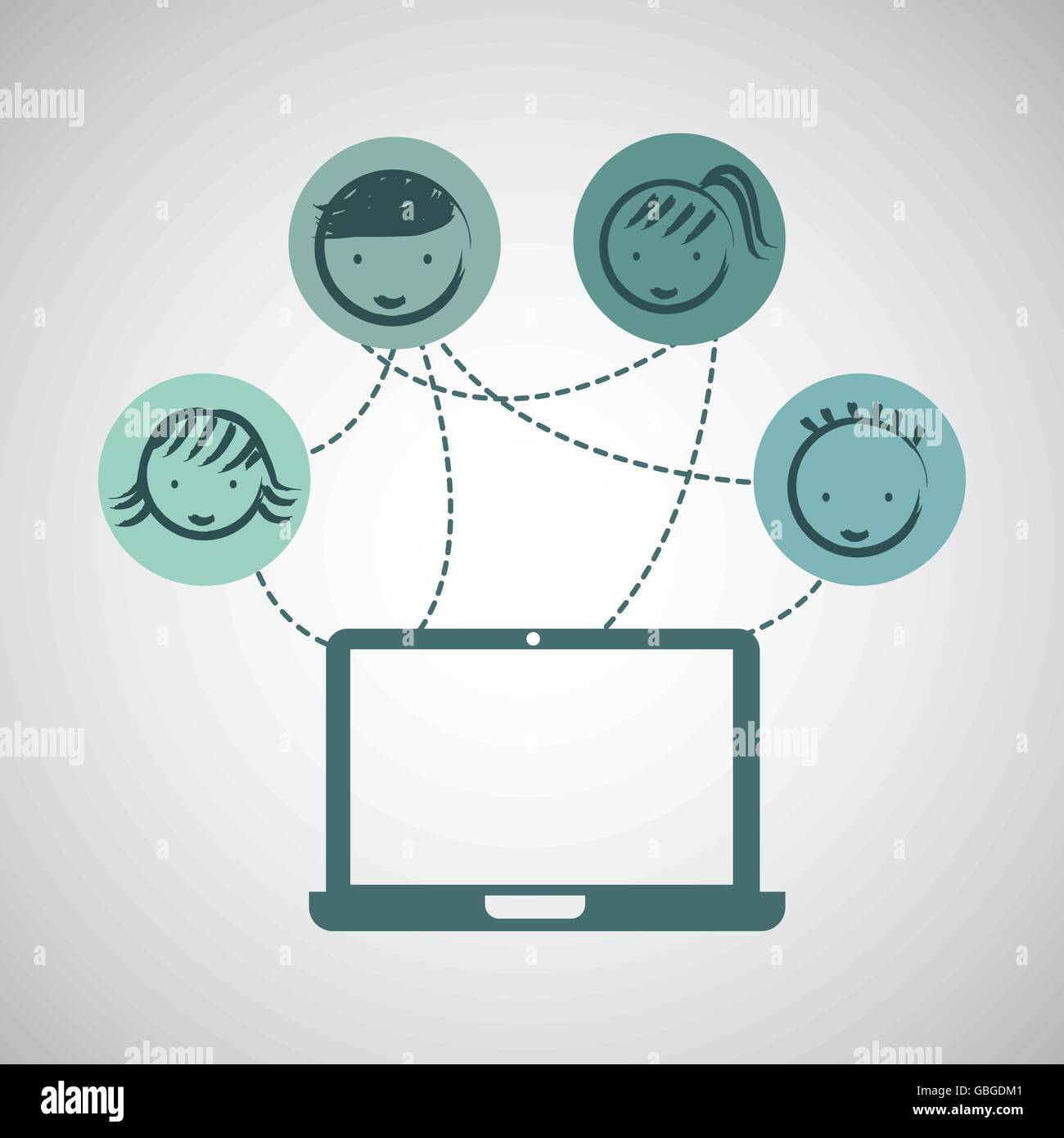 technology communication icon Stock Vector Image & Art - Alamy