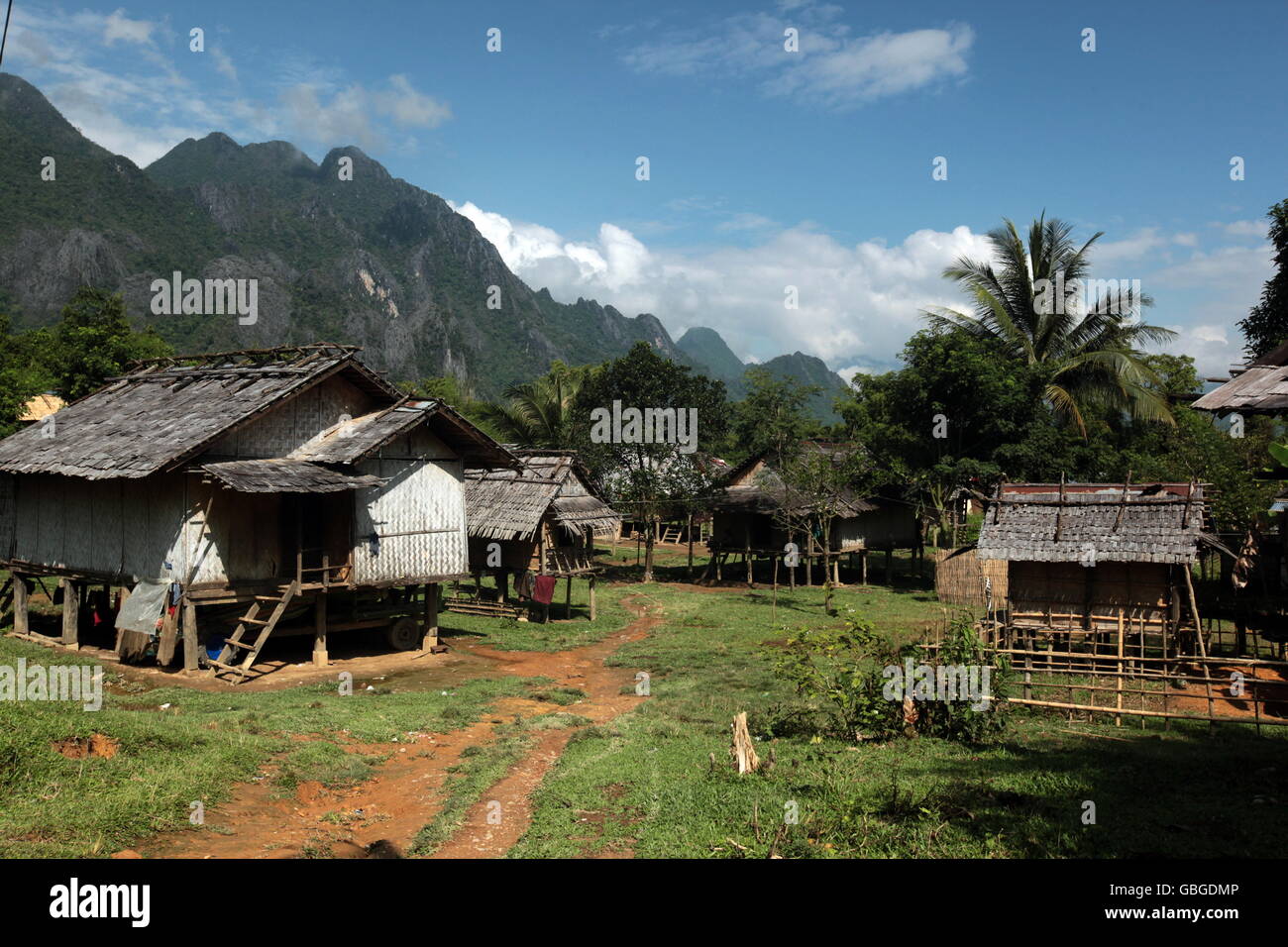 a Farmer village near the Village of Kasi on the Nationalroad 13 on the ...