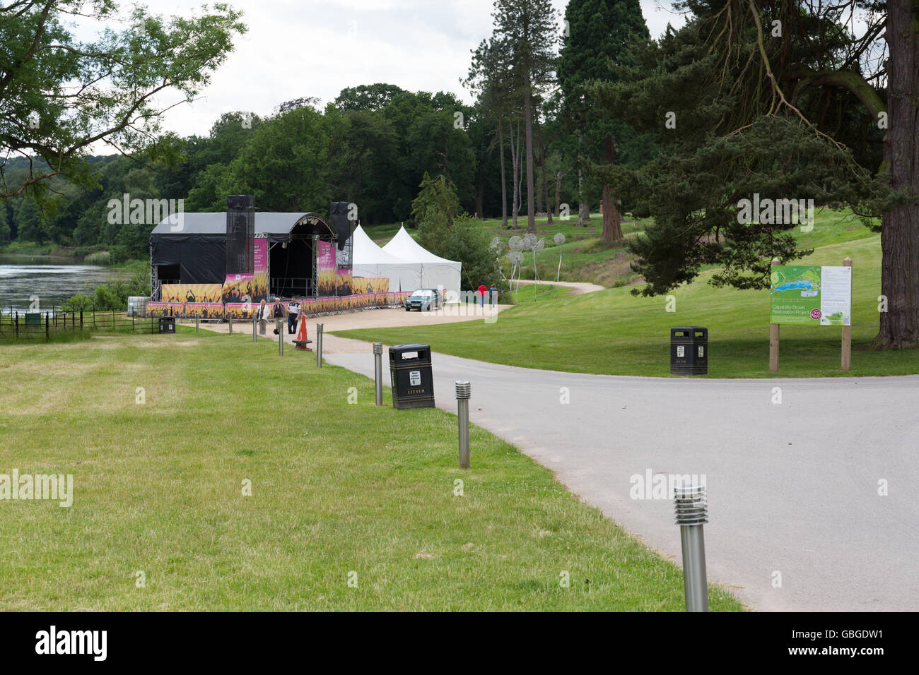 Trentham Garden estate, Stoke on Trent Stock Photo - Alamy