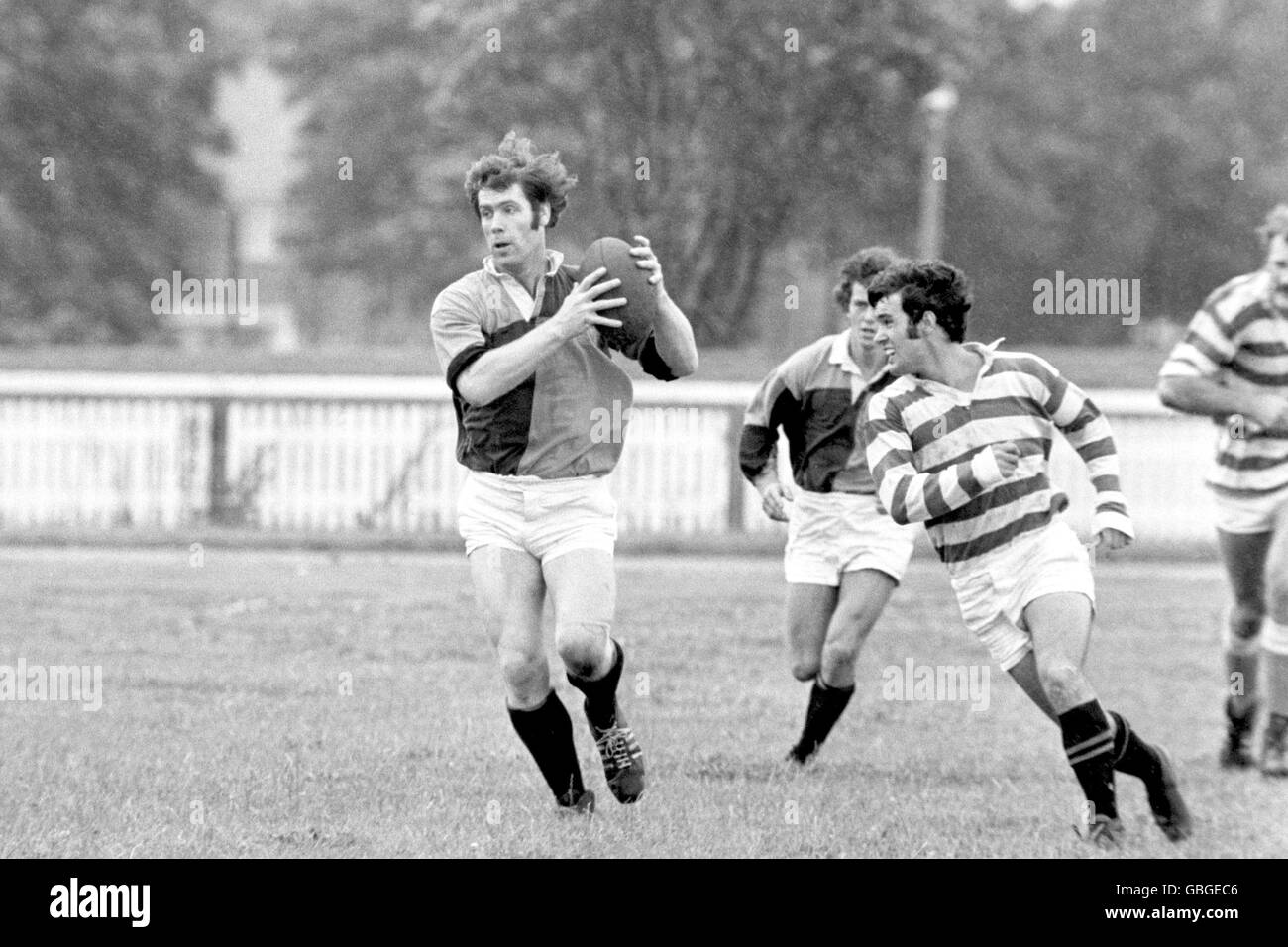 Rugby union harlequins Black and White Stock Photos & Images - Alamy