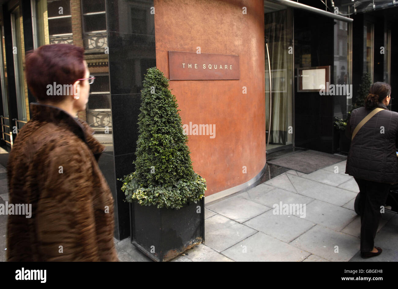 The Square restaurant Stock Photo - Alamy