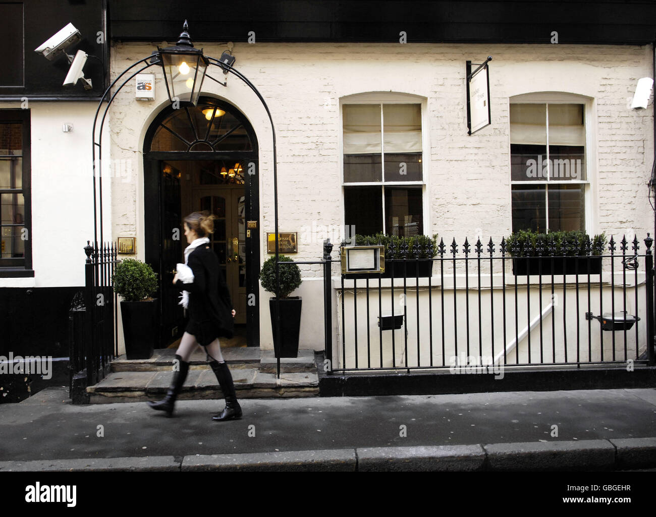 A general view of Lindsay House on London's Romilly Street Stock Photo ...