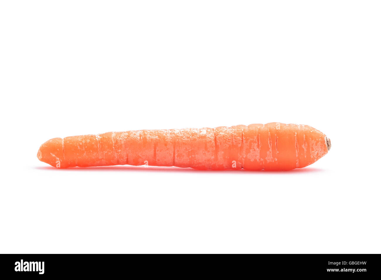organic carrot isolated on white Stock Photo - Alamy