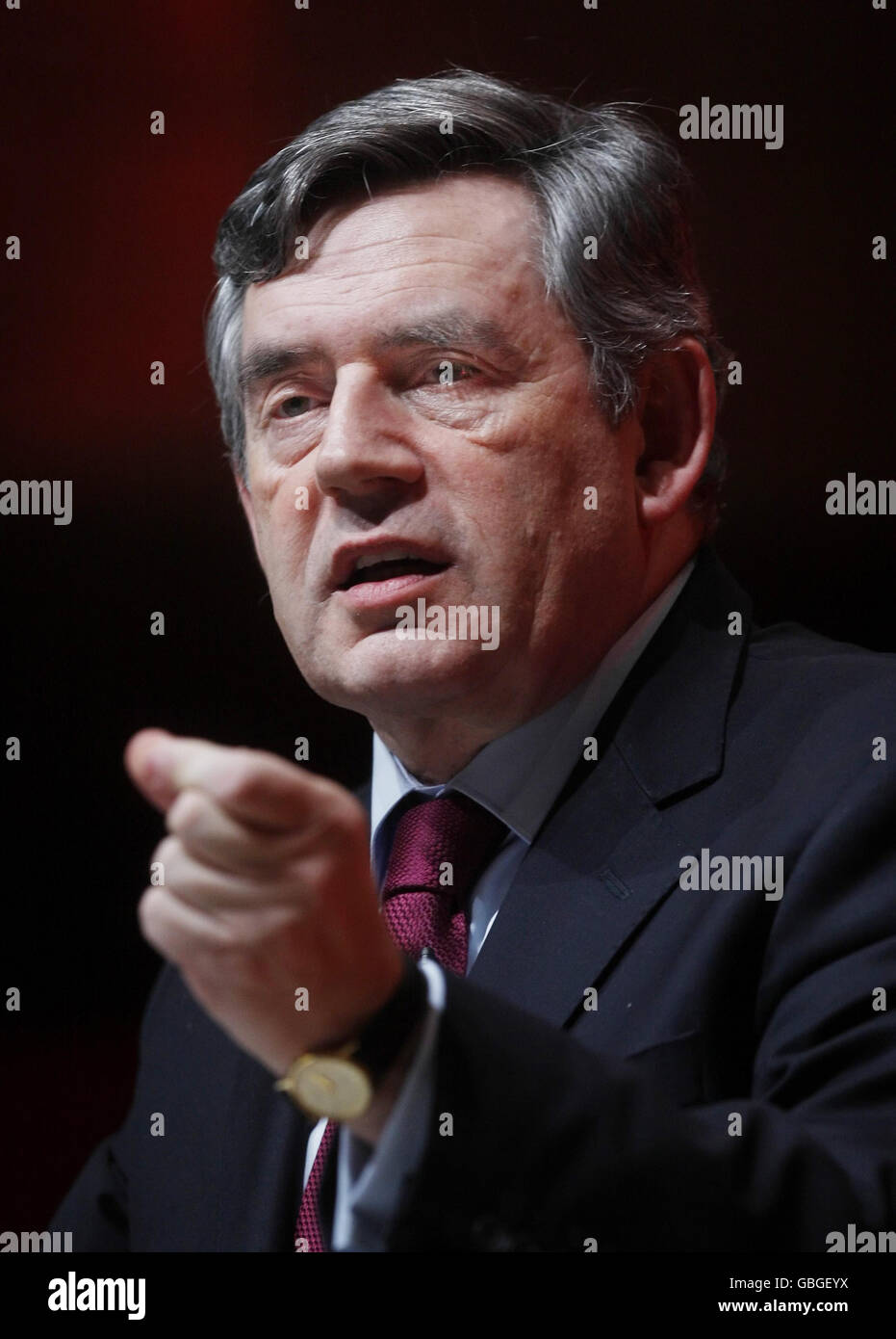 Head shot headshot portrait speaking scotland mangrk hi-res stock ...
