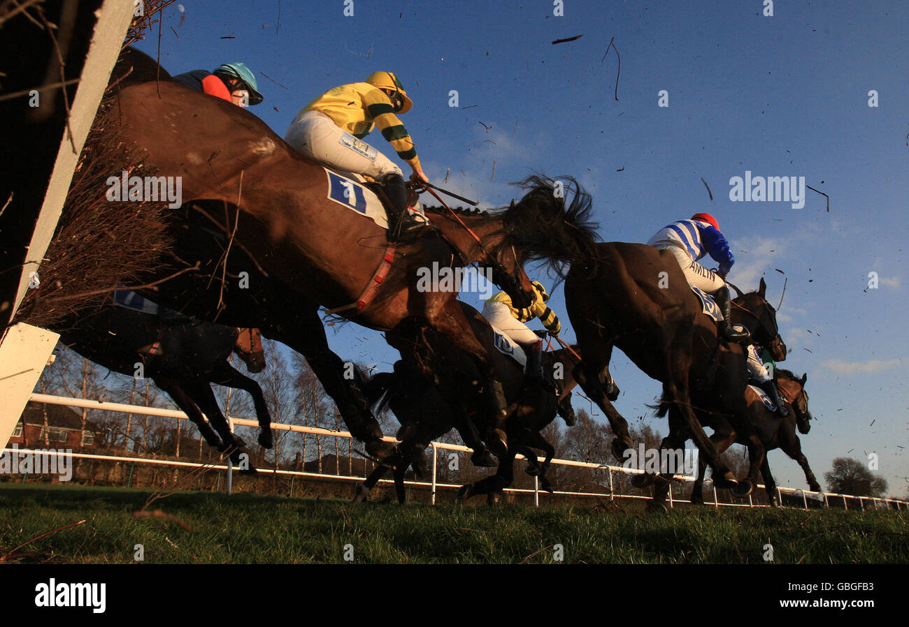Horse racing leicester races hi-res stock photography and images - Alamy
