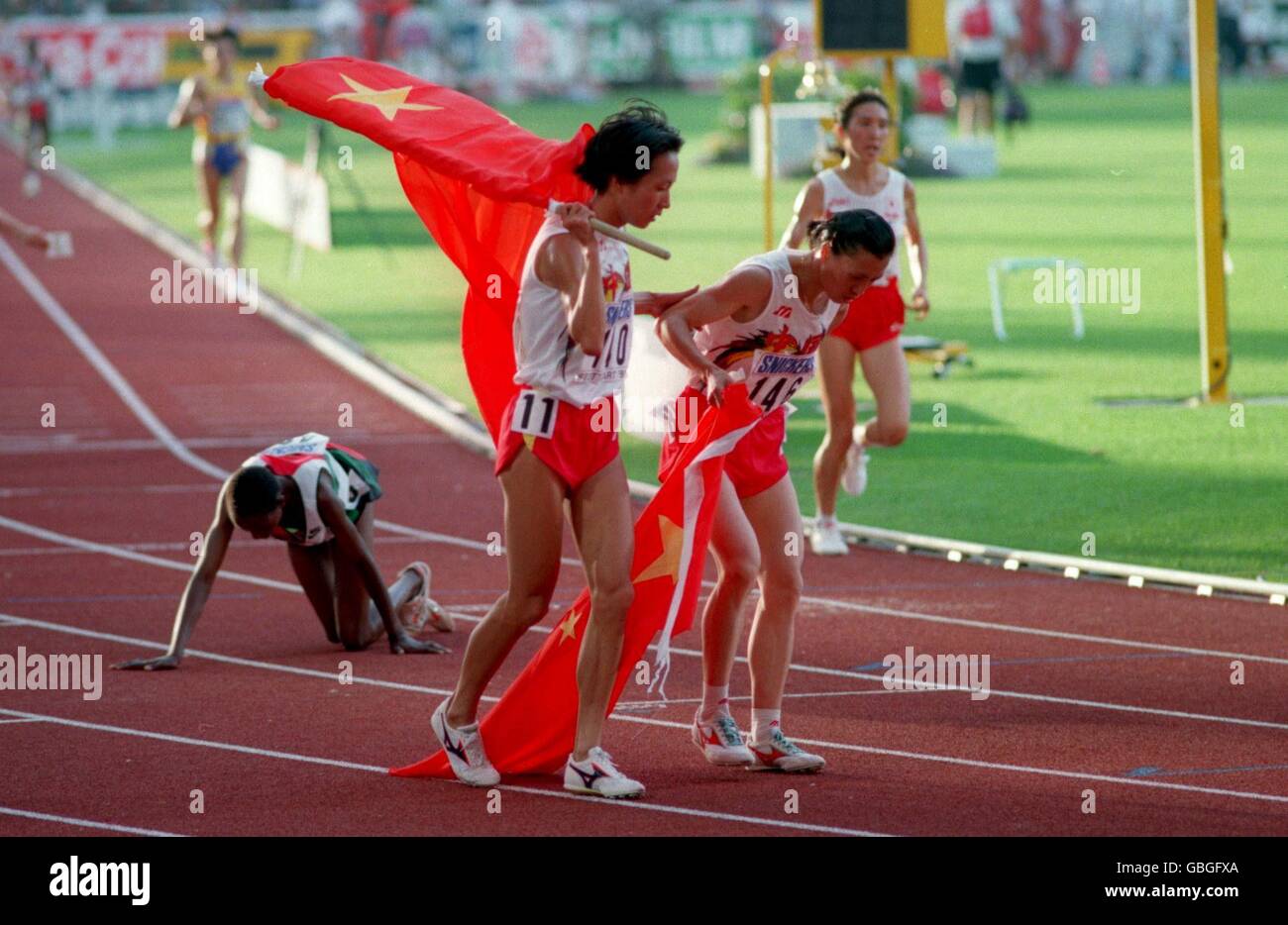 (No 140) JUNXIA WANG, CHINA (gold) AND (No146) HUANDI ZHONG, CHINA ...