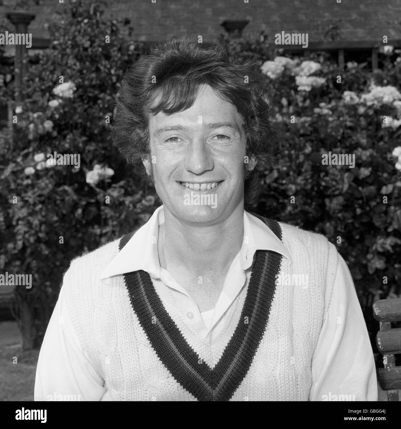 Kenneth leslie snellgrove kl k l head shot lancs ccc hi-res stock ...