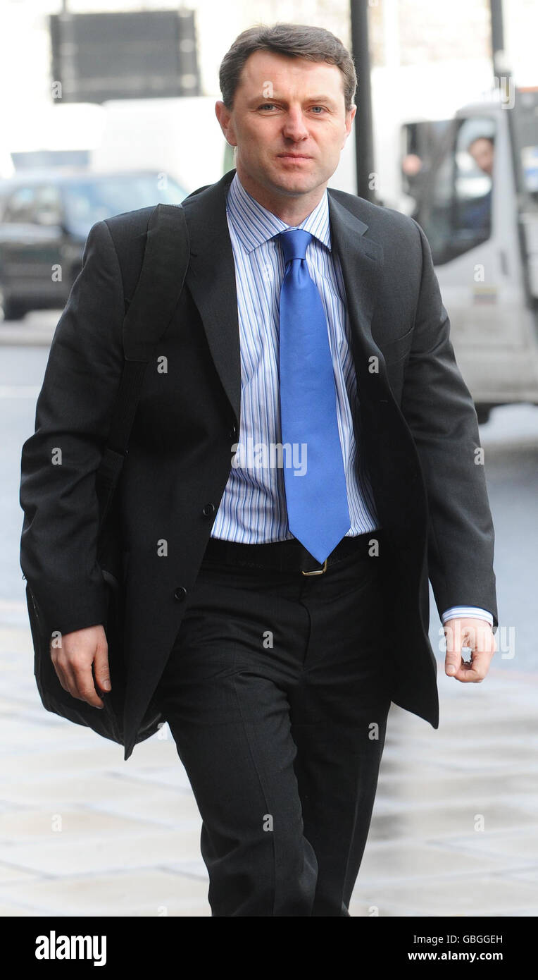 Gerry mccann arrives at portcullis house hi-res stock photography and ...
