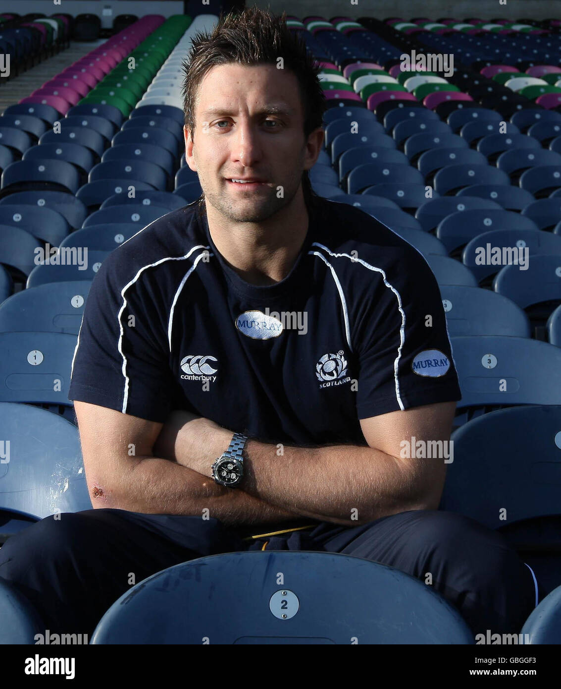 Scotlands simon danielli after team announcement murrayfield hi-res ...