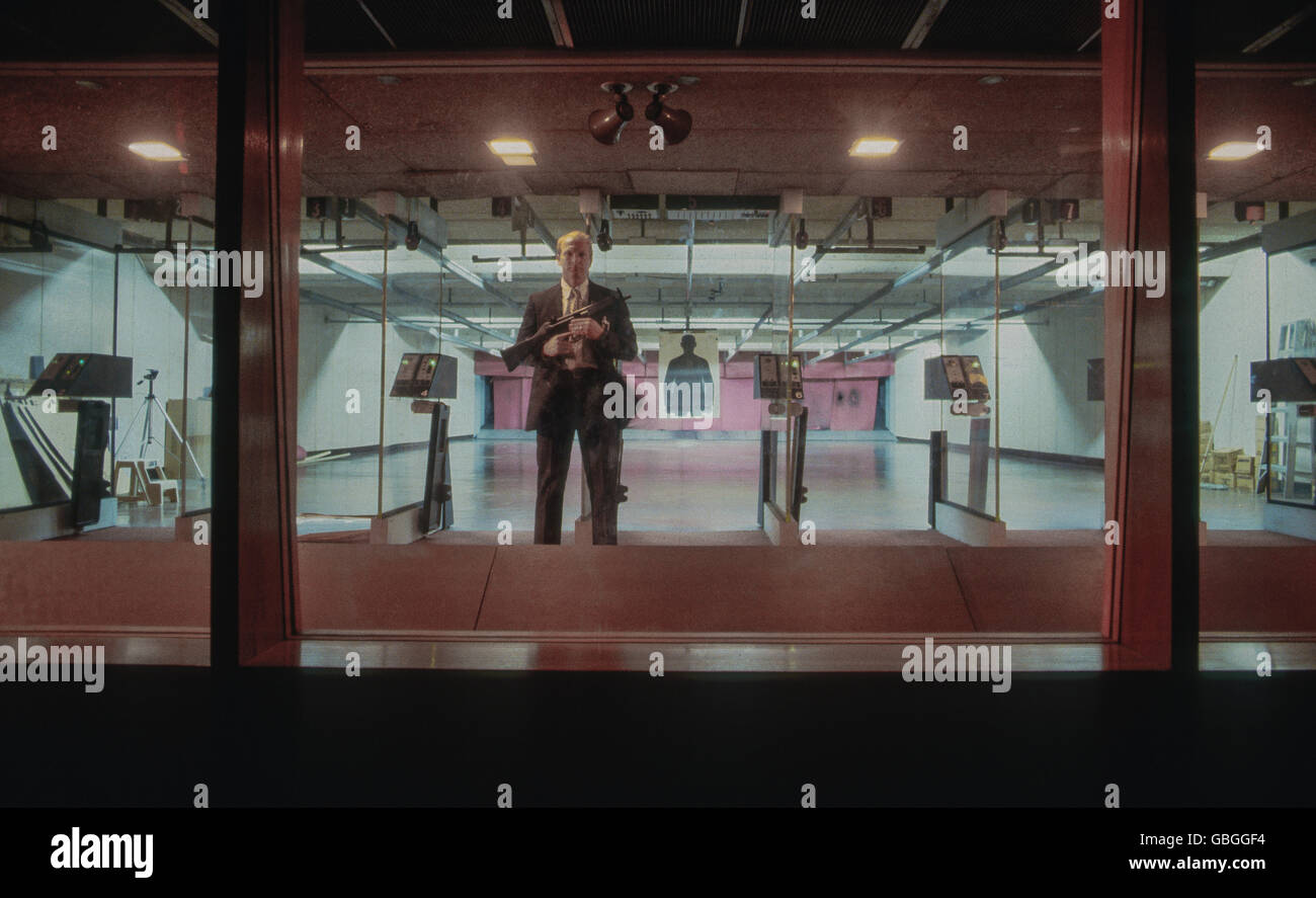 Washington, DC, USA, 1990 The J.Edgar Hoover FBI Headquarters building ...