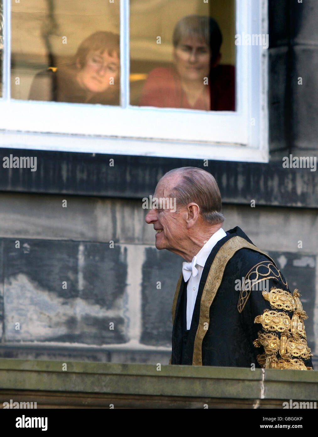 New Edinburgh University rector Stock Photo - Alamy