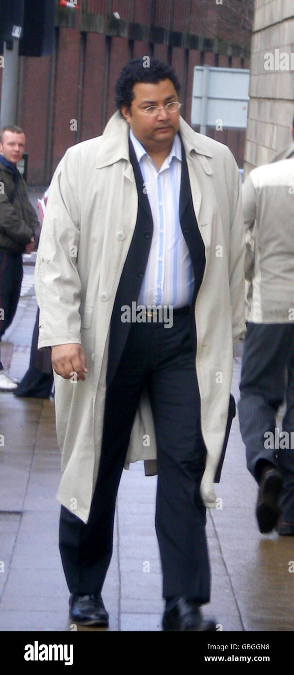 Derby County Football Club ex-chief executive Jeremy Keith arrives at ...