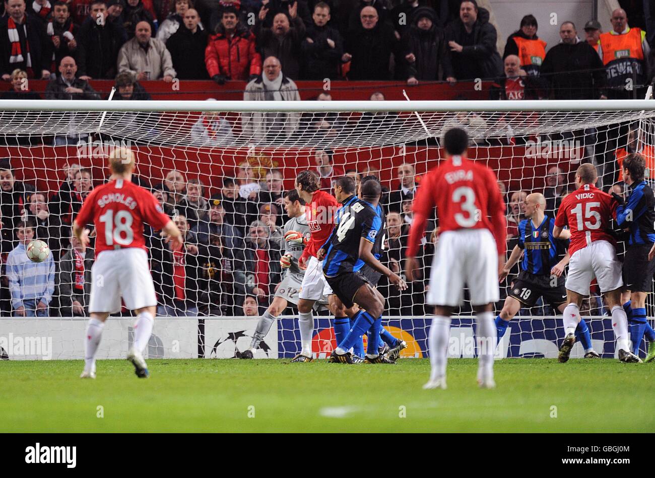 Soccer - UEFA Champions League - First Knockout Round - Second Leg ...