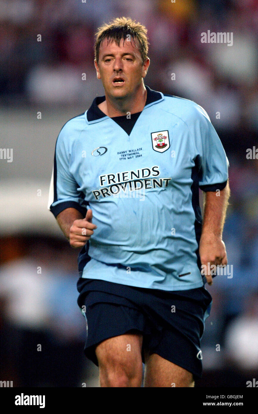 Soccer - Danny Wallace Testimonial - Southampton v All Star's XI Stock ...