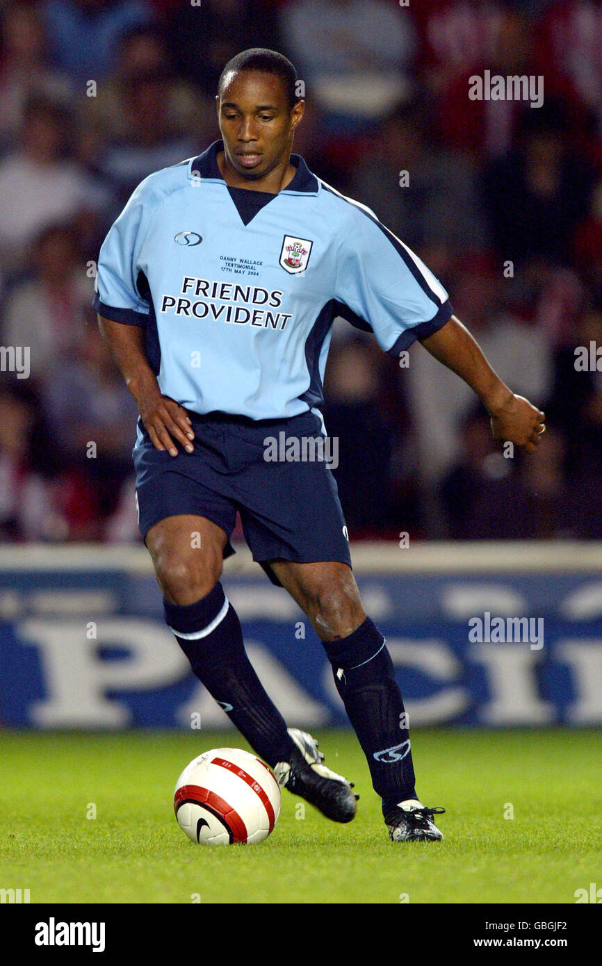 Soccer - Danny Wallace Testimonial - Southampton v All Star's XI Stock ...