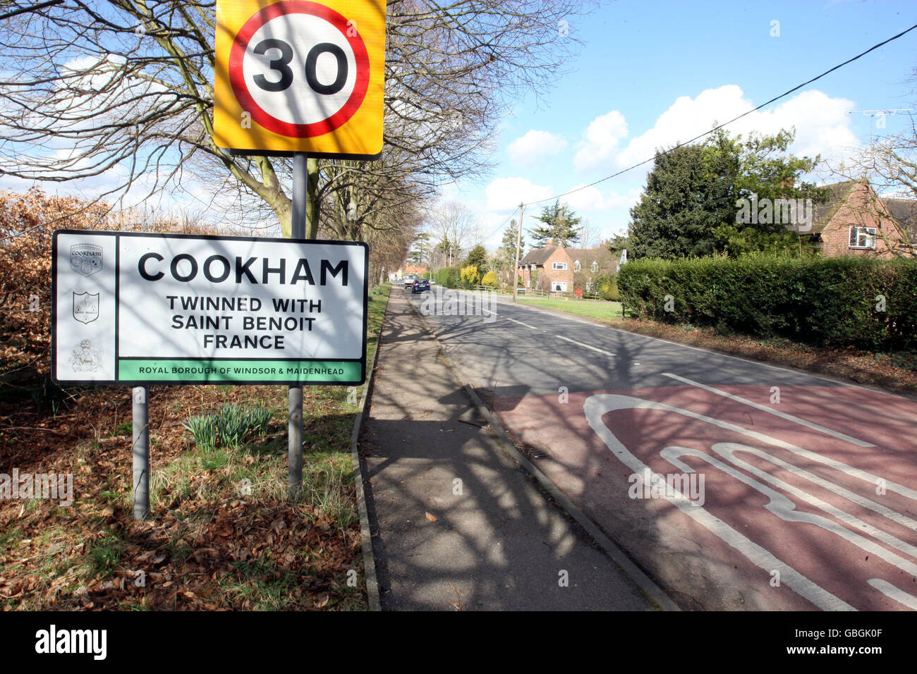 Cookham Views. Generic picture of Cookham in Berkshire Stock Photo - Alamy
