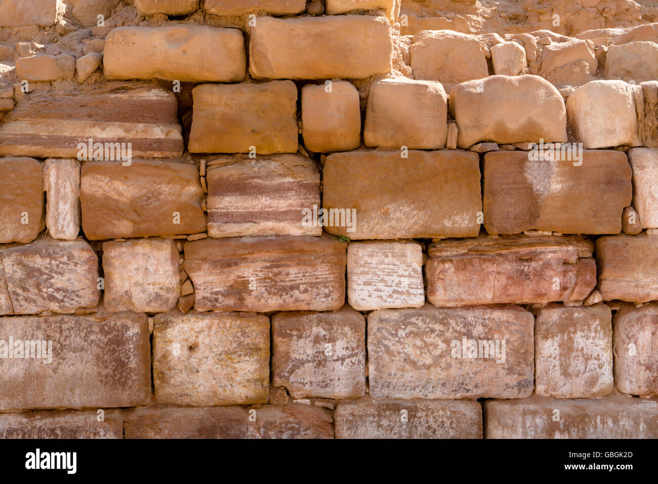 Full Frame Shot Of Ancient Stone Wall Stock Photo - Alamy