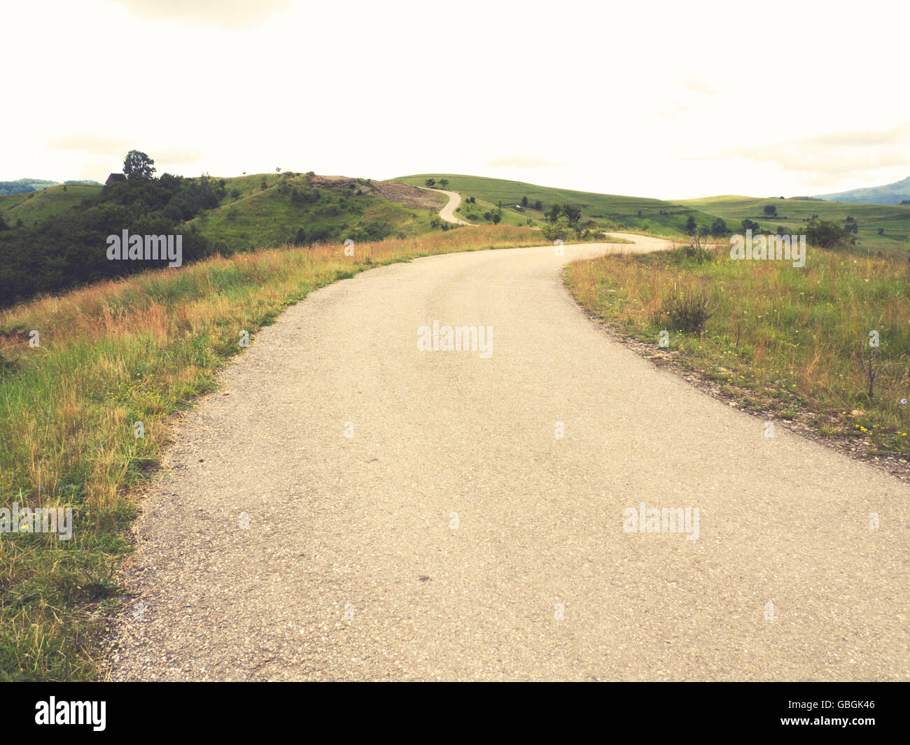 Road in nature hi-res stock photography and images - Alamy