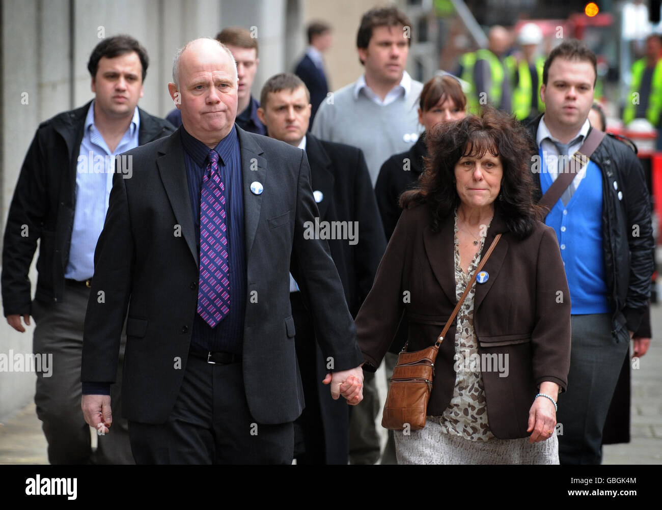 Jimmy Mizen court case Stock Photo - Alamy