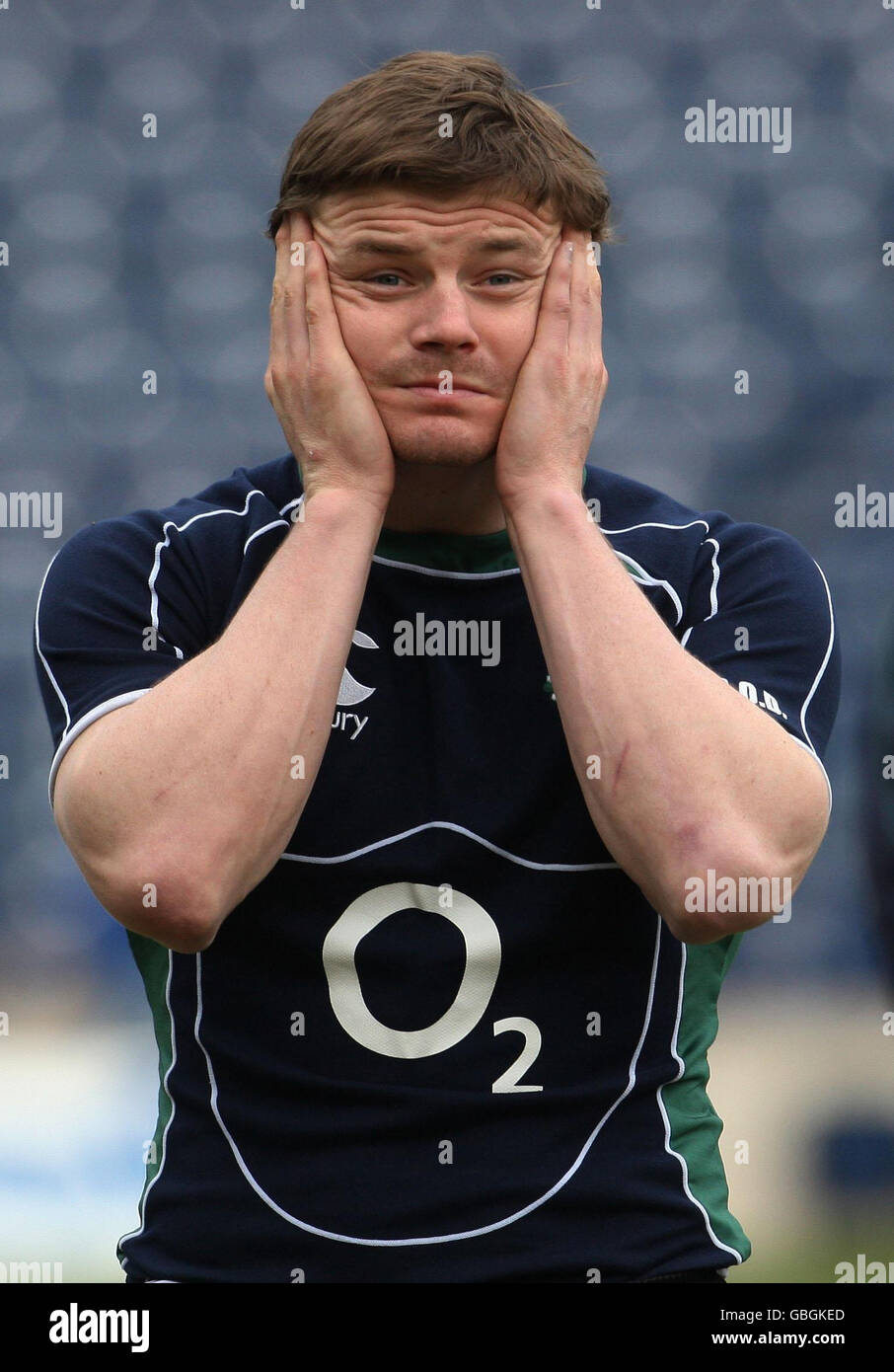 Rugby Union - Ireland Captain's Run - Murrayfield Stock Photo - Alamy