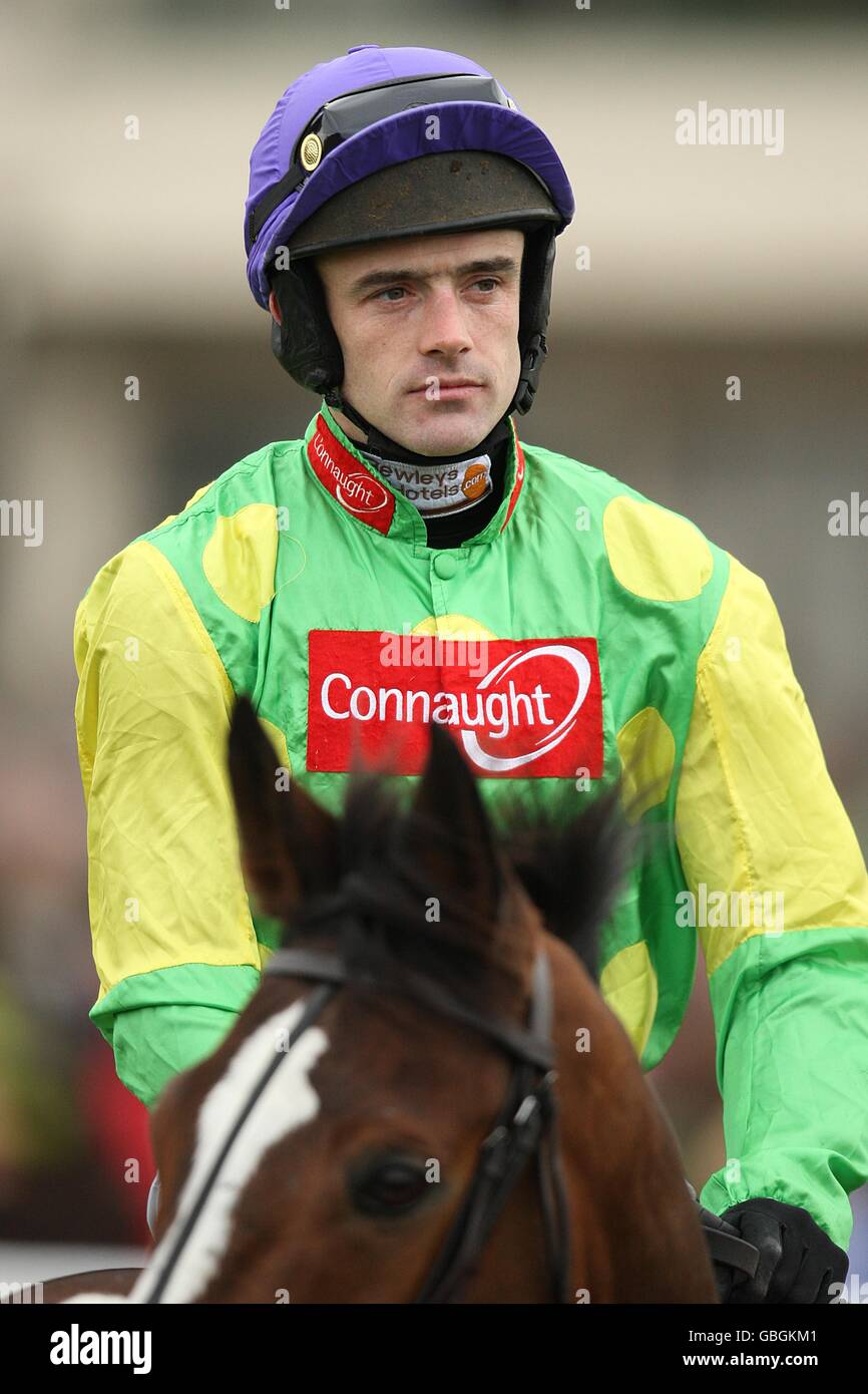 Jockey Ruby Walsh on Kauto Star prior to the Totesport Cheltenham Gold ...