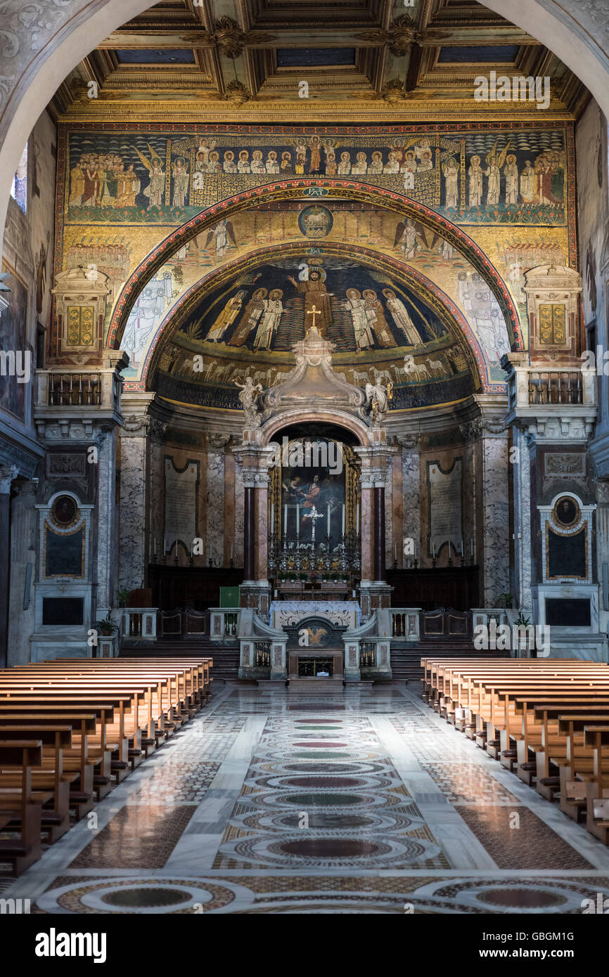 Basilica di santa prassede hi-res stock photography and images - Alamy