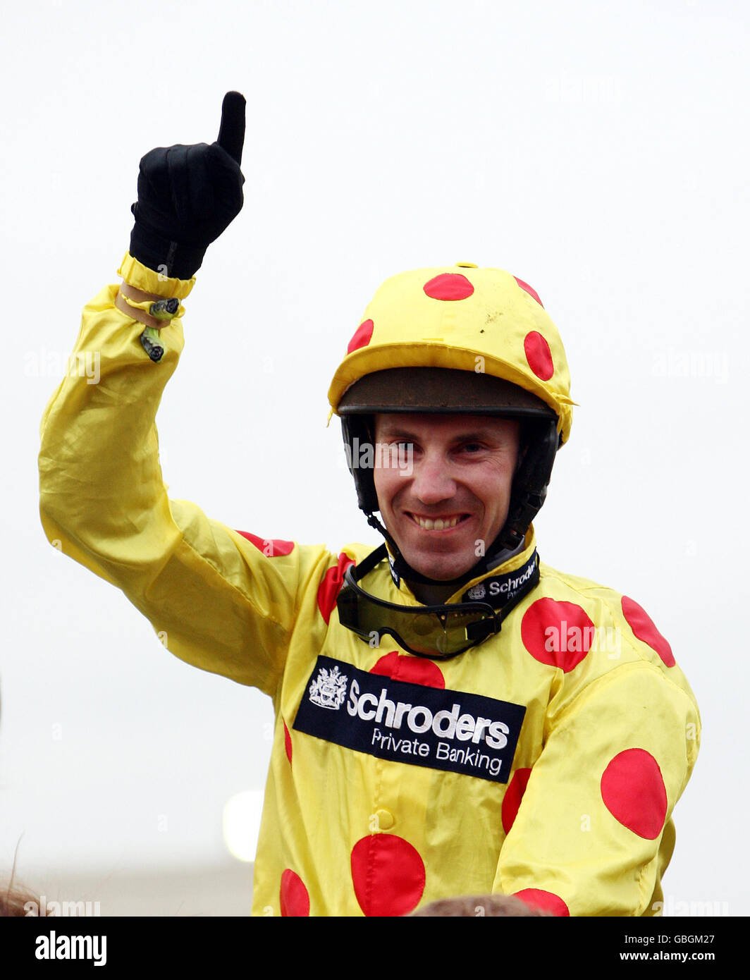 Oh Crick ridden by Wayne Hutchinson wins the Johnny Henderson Grand ...