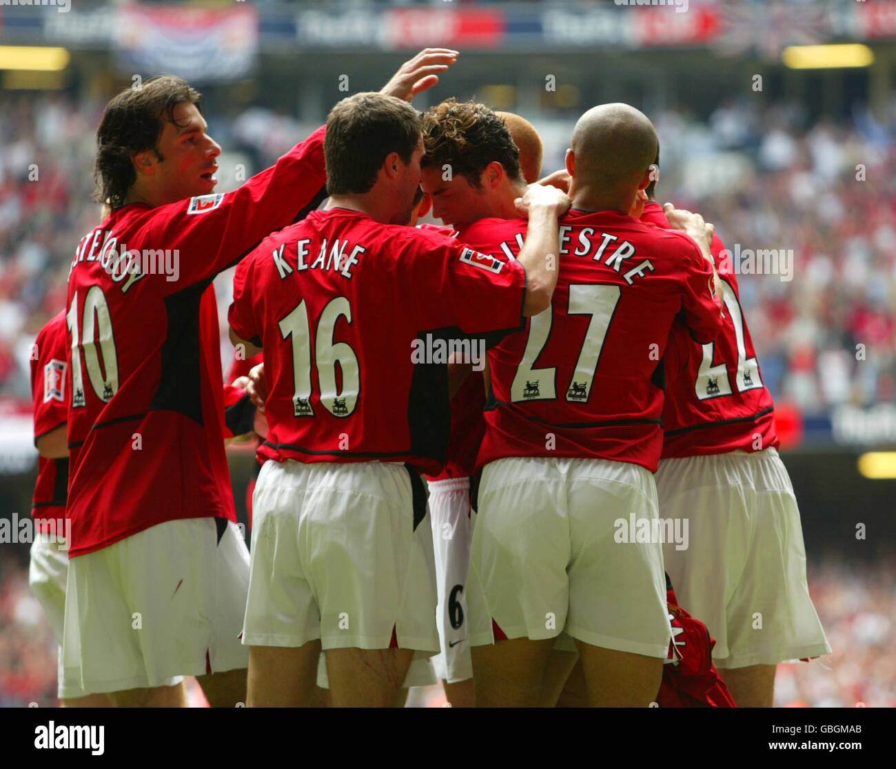 Soccer - AXA FA Cup - Final - Manchester United v Millwall Stock Photo ...