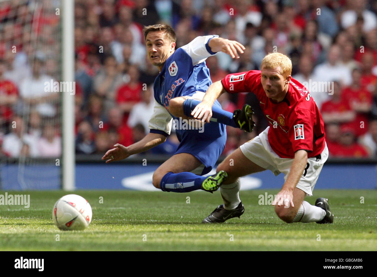 Soccer axa fa cup final manchester united v millwall hi-res stock ...