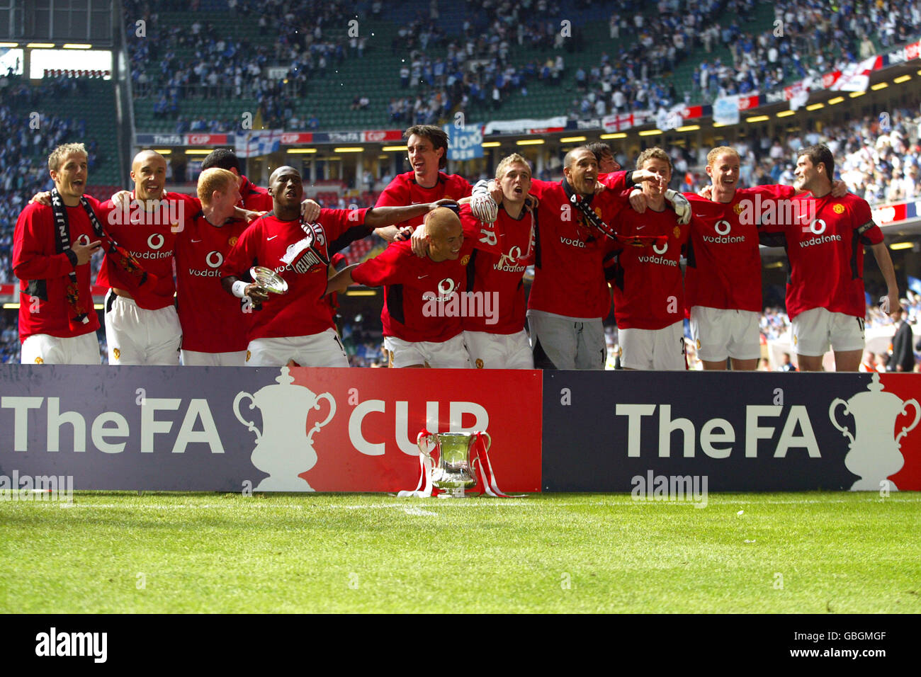 Soccer - AXA FA Cup - Final - Manchester United v Millwall Stock Photo ...
