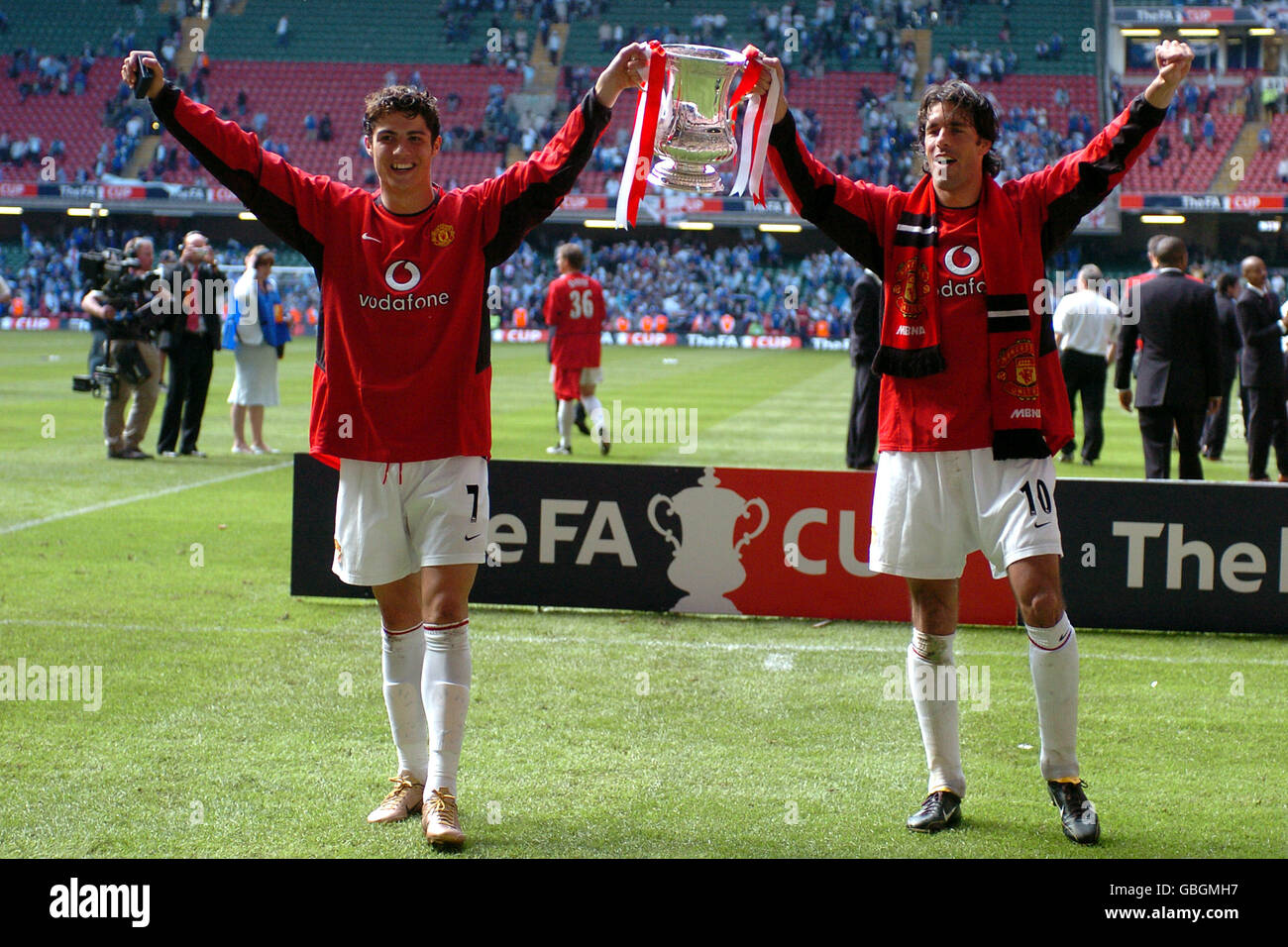 Soccer - AXA FA Cup - Final - Manchester United v Millwall Stock Photo ...