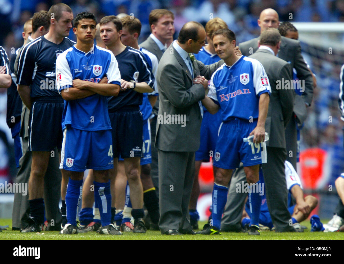Soccer - AXA FA Cup - Final - Manchester United v Millwall Stock Photo ...