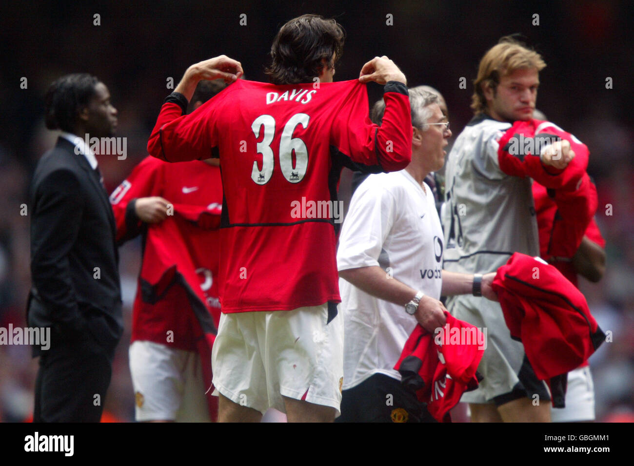 Soccer - AXA FA Cup - Final - Manchester United v Millwall Stock Photo ...