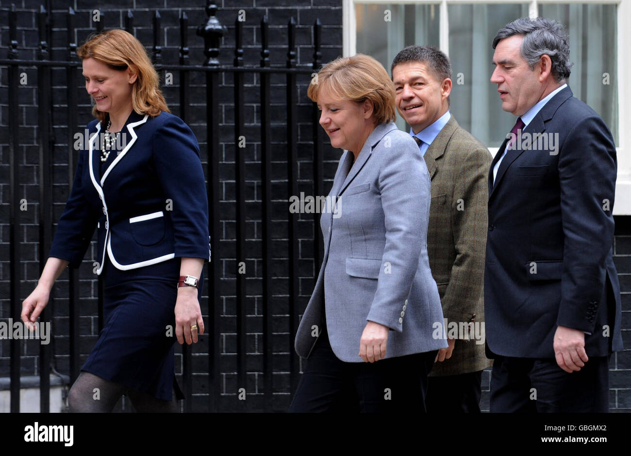 Prime Minister meets German Chancellor Stock Photo - Alamy
