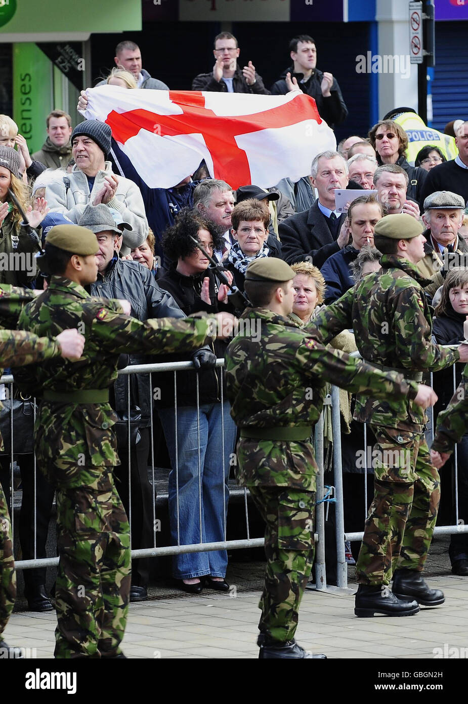 Duke Of Lancasters Regiment Parade High Resolution Stock Photography ...