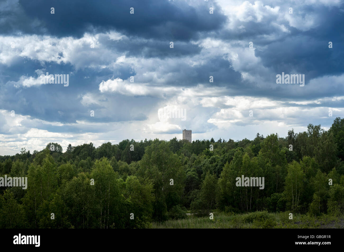 Nimbus tower hi-res stock photography and images - Alamy